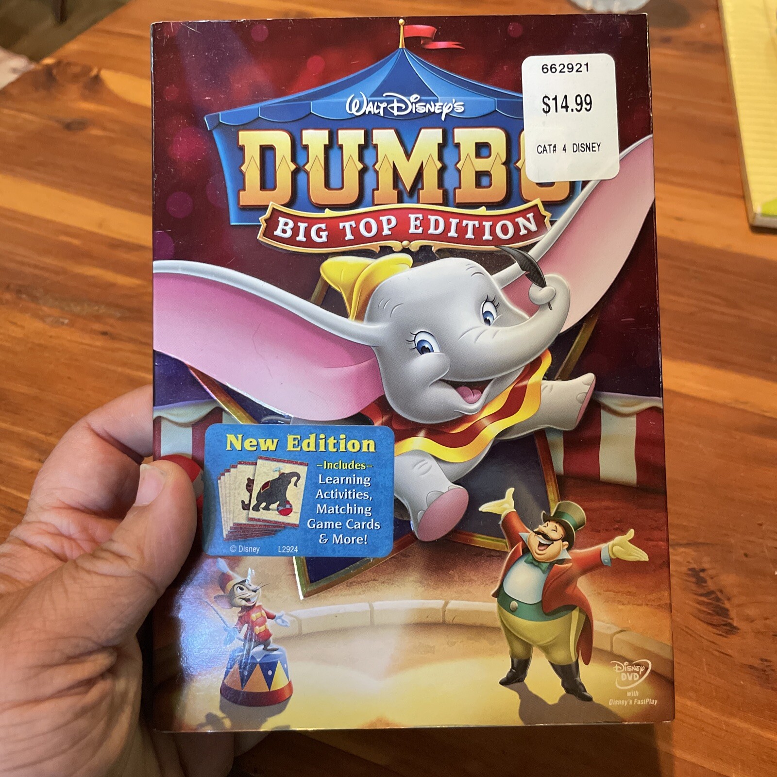 Dumbo (DVD, 2006, Big Top Edition - Special Edition) w/ Slipcase issue ...