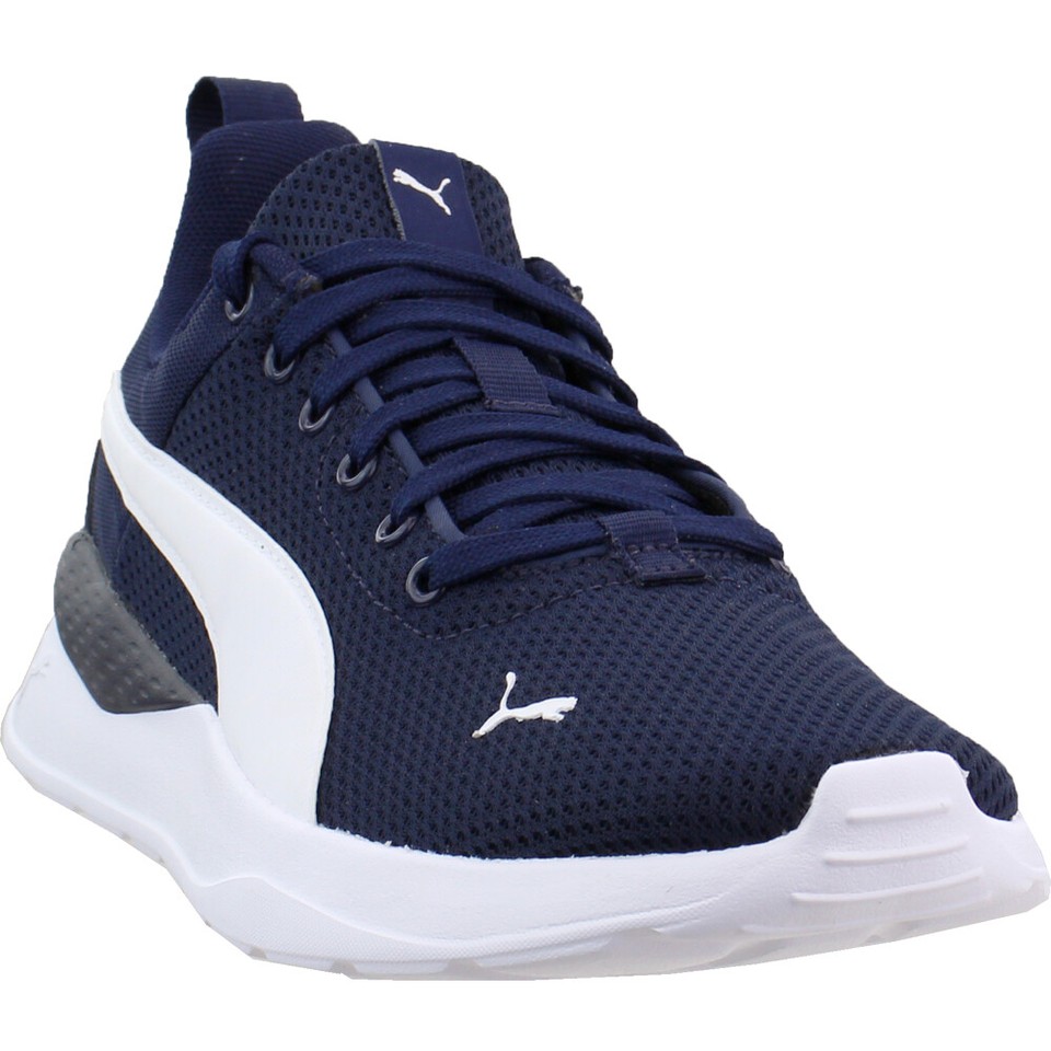 PUMA Anzarun Lite Lace Up Mens Blue Sneakers Casual Shoes 371128-05 | eBay