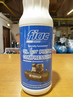 Fiac Specially Formulated Oil for Piston Compressors 1 litre ISO VG 100 ...