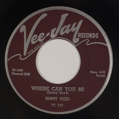 JIMMY REED: Found Love / Where Can You Be US Vee Jay VJ 347 R&B Blues ...