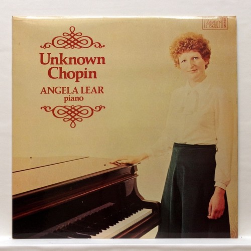 ANGELA LEAR - CHOPIN piano works PEARL LP EX++ | eBay