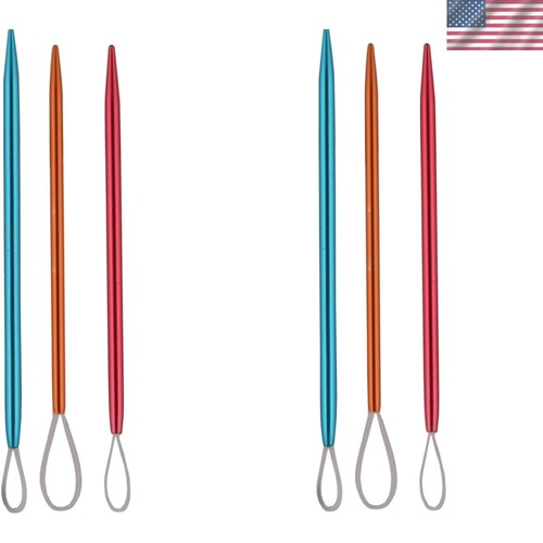 Compact Sewing Needles Set: 3 Pack Aluminum Wool Needles for Creative ...
