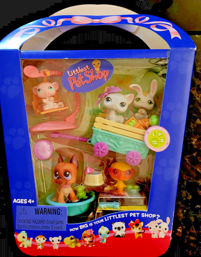 LPS Spring Basket Great Dane Cat Bunny Duck Mouse 243 244 245 246 247 ...