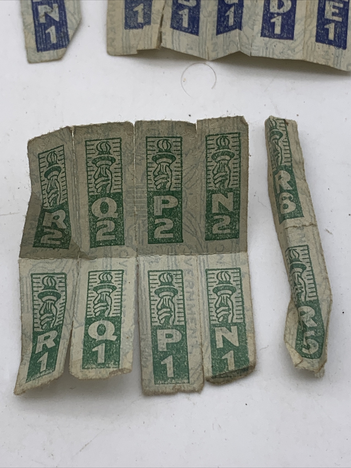 USA Food Ration Coupons from World War II ? WW2 Paper Ephemera Rations ...