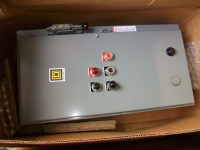 Square D Combination Motor Starter 8539SBG1V02ACF4P91P92SX11474 NEMA ...