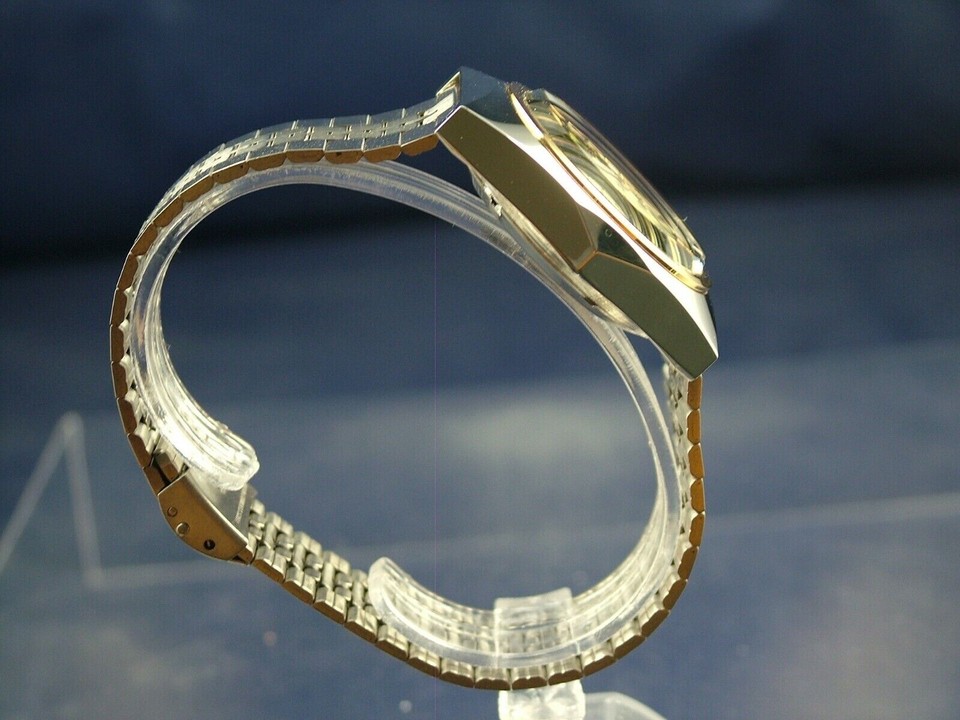 Vintage Retro Swiss Tressa Lux Crystal Automatic Watch 1970s NOS Cal AS ...