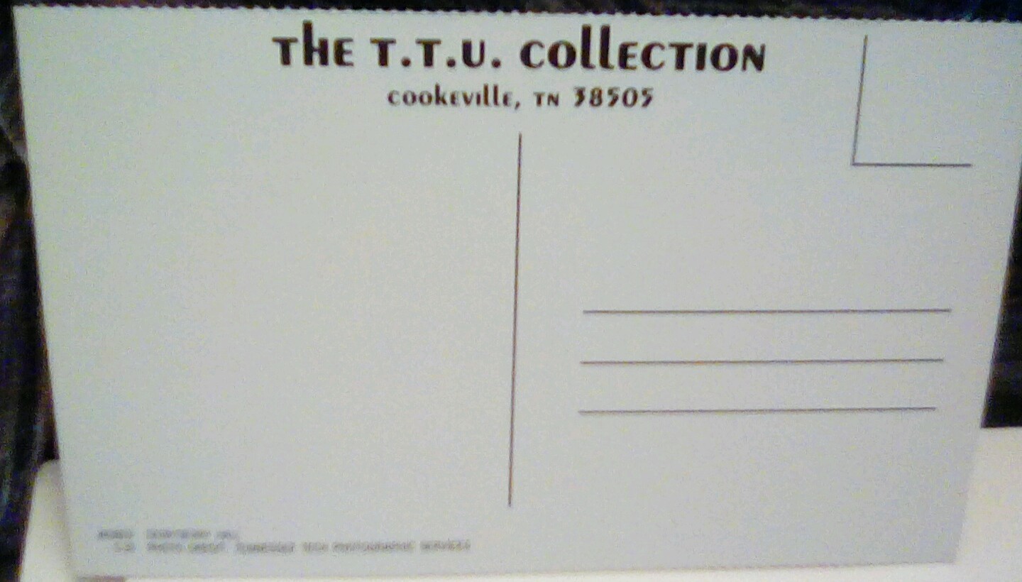 vintage Tennessee Tech University 1980s postcard Cookeville Derryberry ...