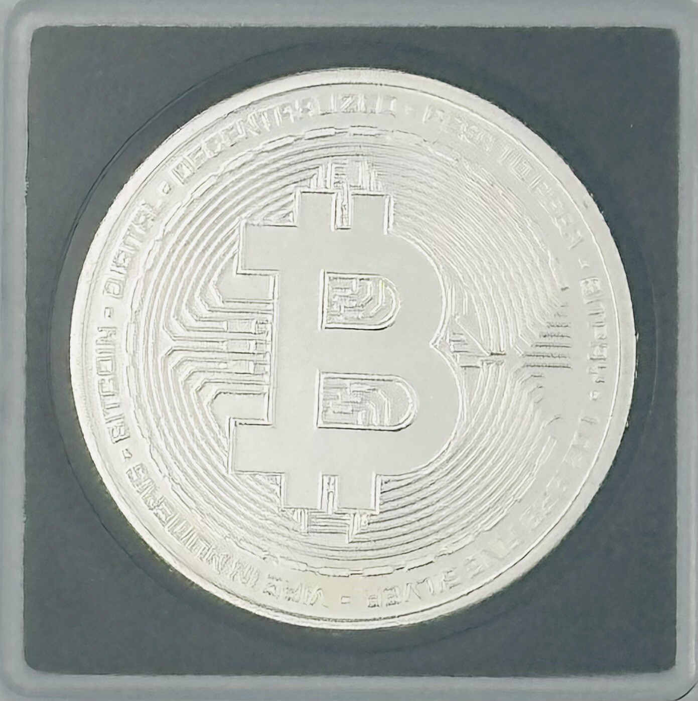 Apmex 1 Oz Silver Bitcoin Round .999 Fine | eBay