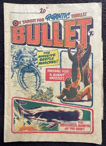 BULLET - 48, 1977, Strike Force 2000, Fireball, Twisty, Black Sentry ...