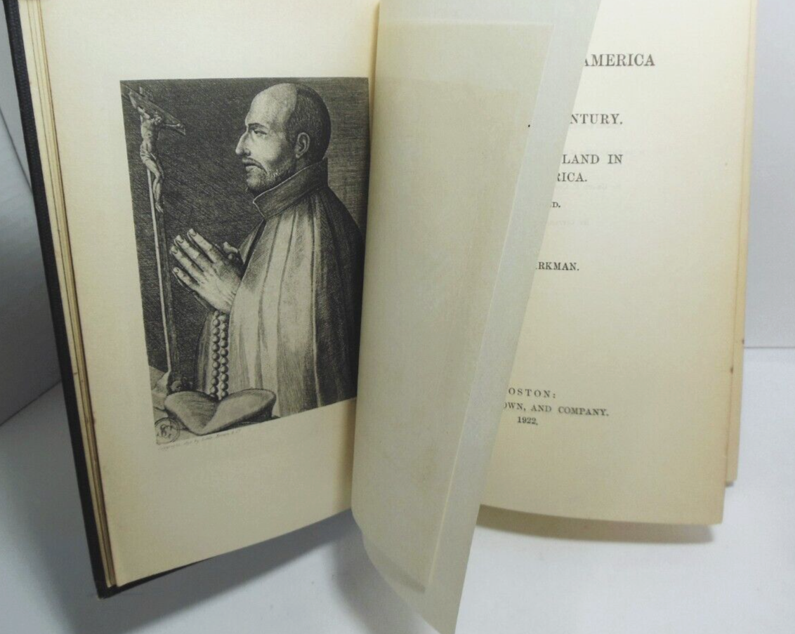 Jesuits in North America Francis Parkman Centenary Edition 1922 Native ...
