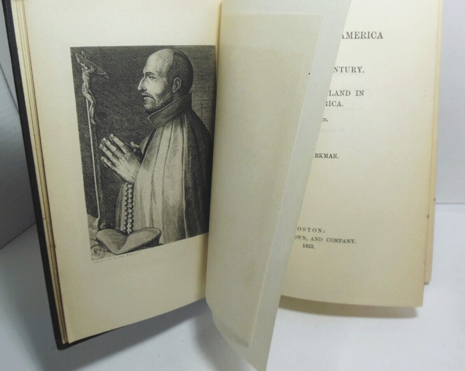 Jesuits in North America Francis Parkman Centenary Edition 1922 Native ...