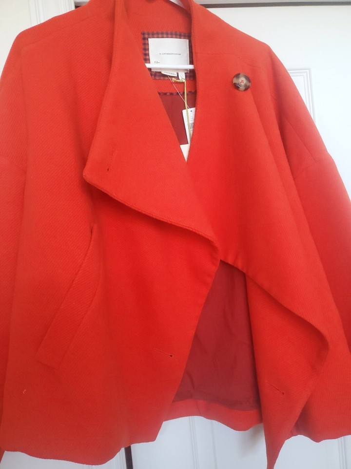 New Anthropologie Sascha Asymmetrical Jacket Size L, original $180 | eBay