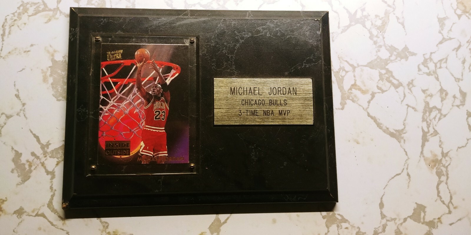 Michael Jordan Plaque 3x NBA MVP | eBay
