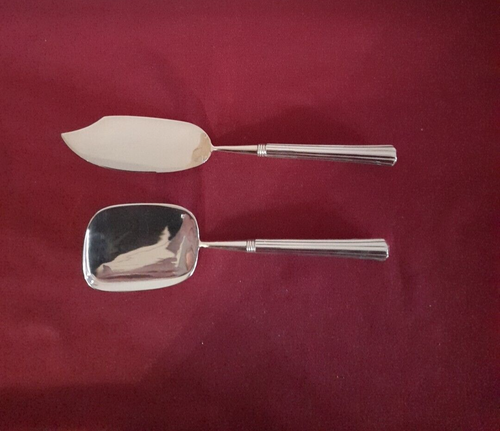 2 Cutlery To Serve The Ice Metal Silver Silversmith Haviland Cbi Model ...