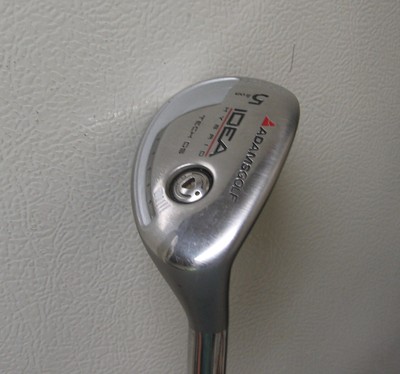 Adams Idea Tech OS Ti-face 5-iron hybrid, Aldila Mfg. Lite Flex , NO ...
