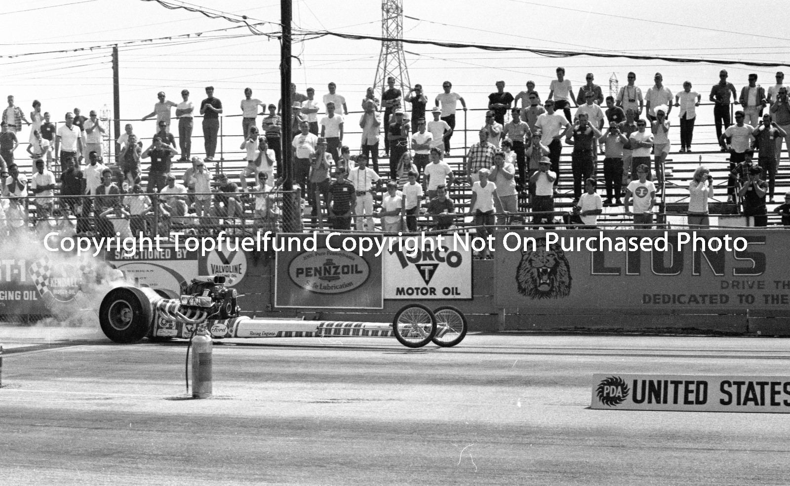 Don Snake Prudhomme Early Super Snake Prototype Top Fuel Dragster 8x12 ...