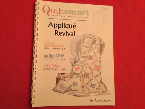 Quiltsmart Printed Interfacing Appliqué Revival Smart Quilt Patterns | eBay