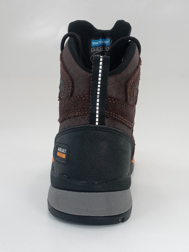 Ariat Rebar Work Boots Mens Waterproof ASTM F2892-11 Brown Size 8D | eBay