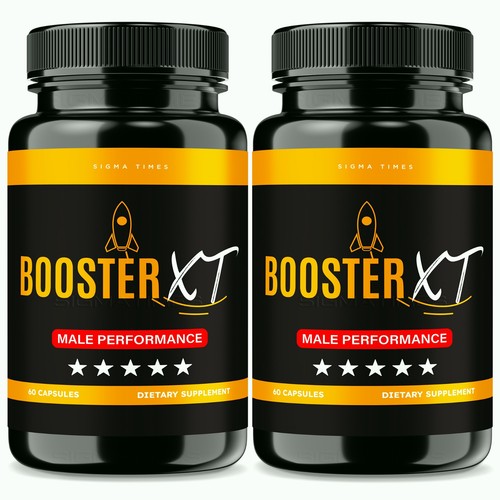 (2 Pack) Booster XT Male Capsules to Boost T-Levels for Enhanced ...