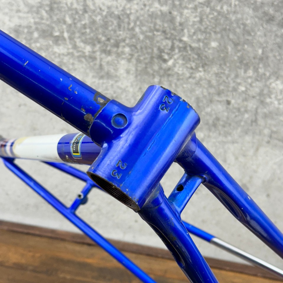 Vintage Atala Frame Set 58 cm Columbus Campagnolo Blue Made in Italy ...