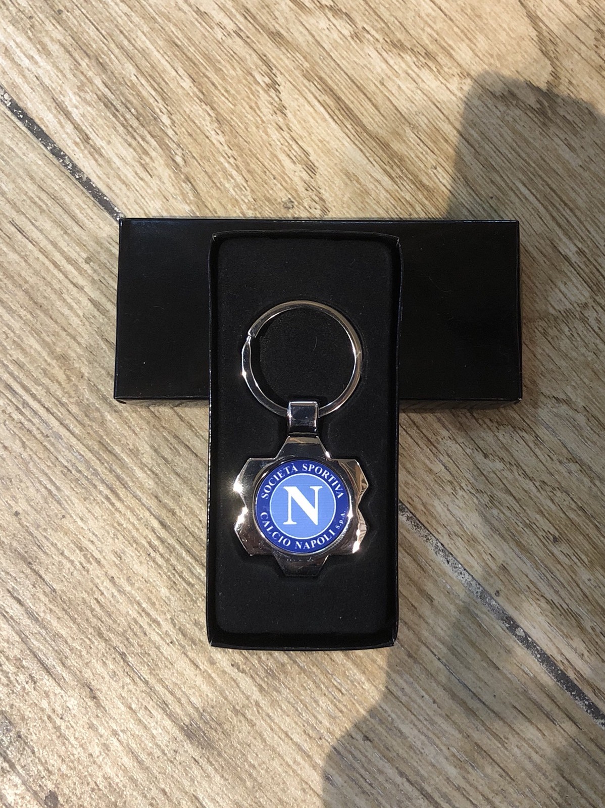 NAPOLI FC Keychain / Club Logo keyring With Other Side Silver | eBay ...