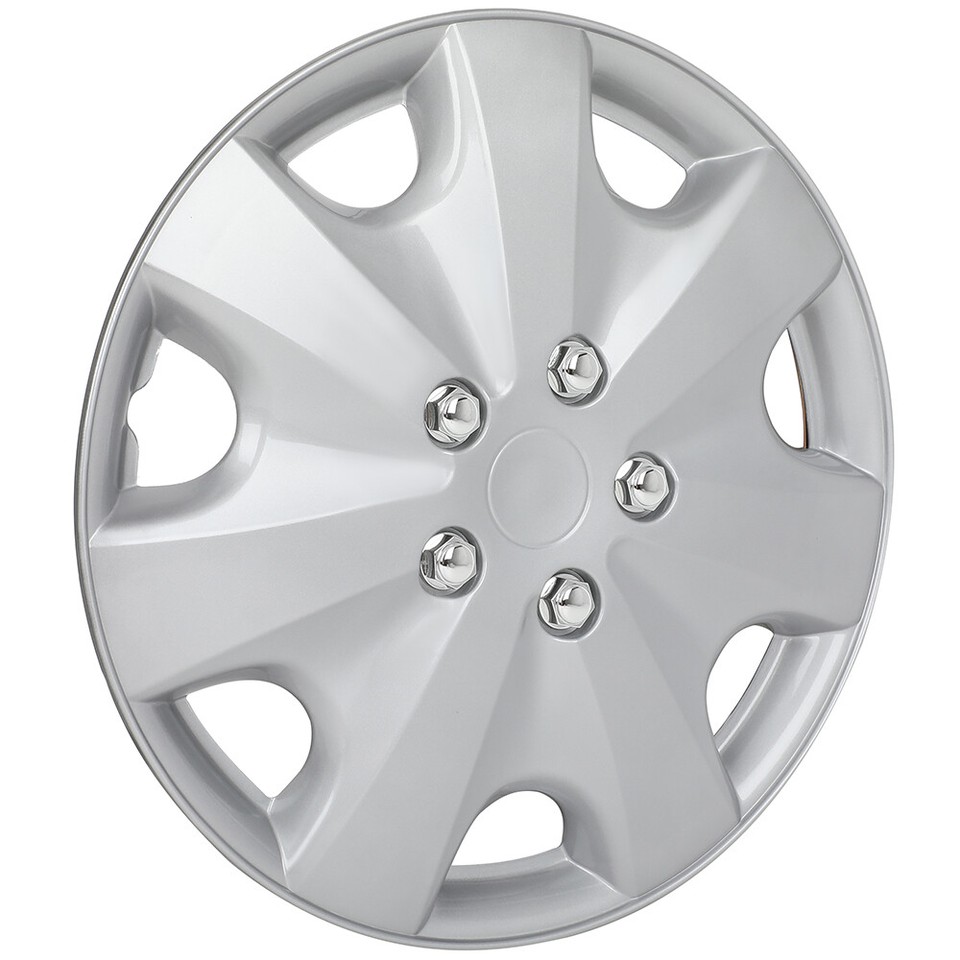 Set of 4 16" Wheel Covers Snap On Full Hub Caps 16 Inch For R16 Tires ...