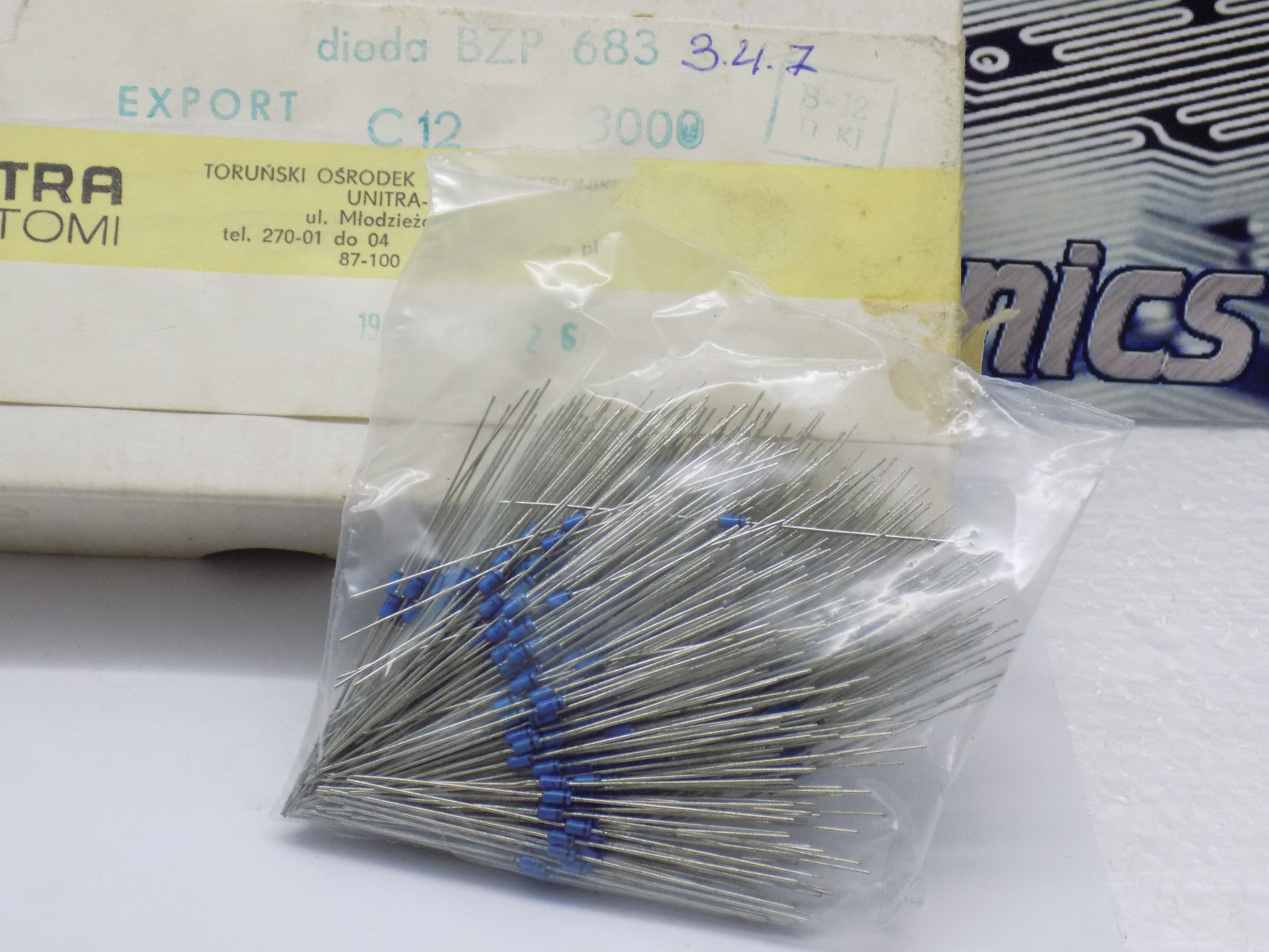 500x Unitra BZP683 C12 Zener Diode 0.4W, 12V BZP683C12 | eBay