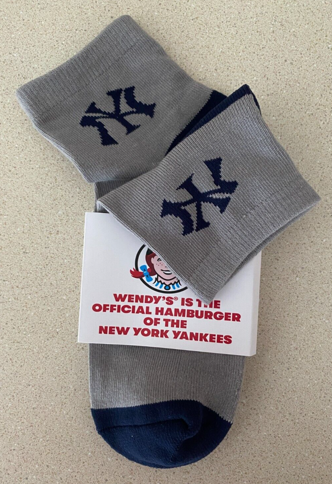 BRAND NEW - New York Yankees Wendy's Socks SGA 6/19/24 Yankee Stadium ...
