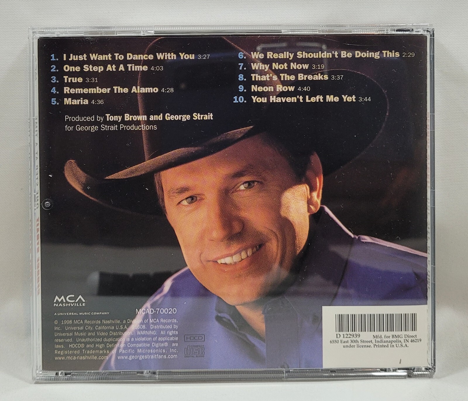 George Strait - One Step at a Time [1998 Club Edition] [Used HDCD] | eBay