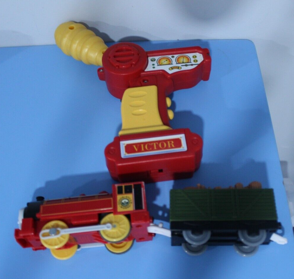 Thomas & Friends TrackMaster Remote Control VICTOR Train Engine FWD/REV ...