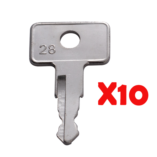 10X Key Agricultural & Tractor Equipment Key RE183935 JMA | eBay