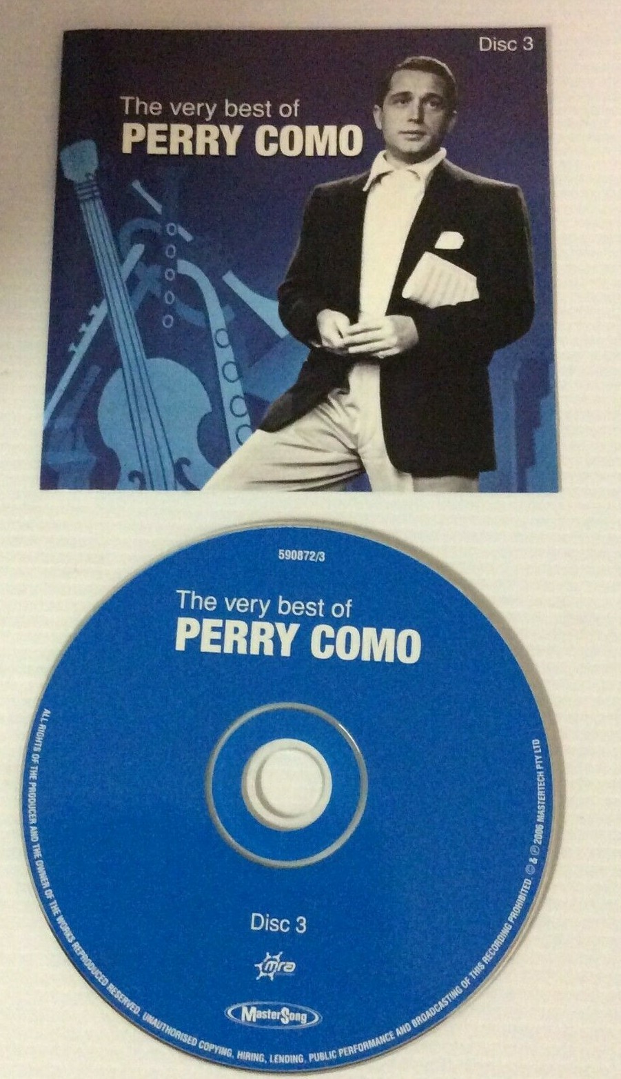 Perry Como CD Disc Only The Very Best Of Perry Como Disc 3 | eBay UK