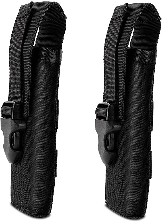 Tactical Flashlight Pouch Holster Case Belt Pouch Molle Pouch Mini ...