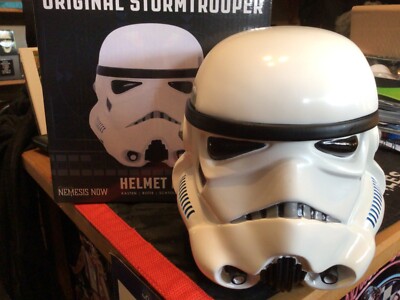STORMTROOPER HELMET BOX 17.5cm HIGH | eBay UK