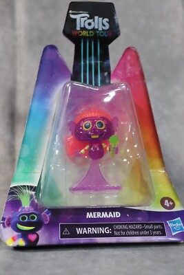 Dreamworks Trolls World Tour Mermaid Collectible Toy Figure With ...
