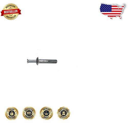 Professional 100-Pack 1/4" x 1-1/4" Hammer-In Fasteners for Reliable ...