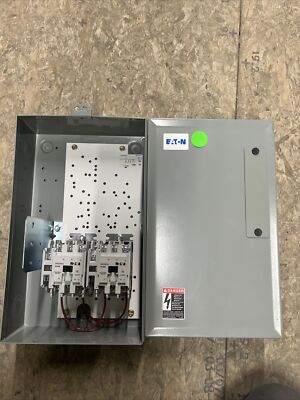 EATON ECL03B1A6A 6 Pole 20 AMP Lighting Contactor 120 VAC Nema 1 ...