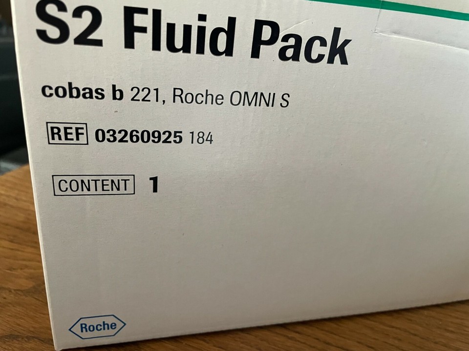 Roche Cobas S2 Fluid Pack , 03260925 184 , Omni S | eBay