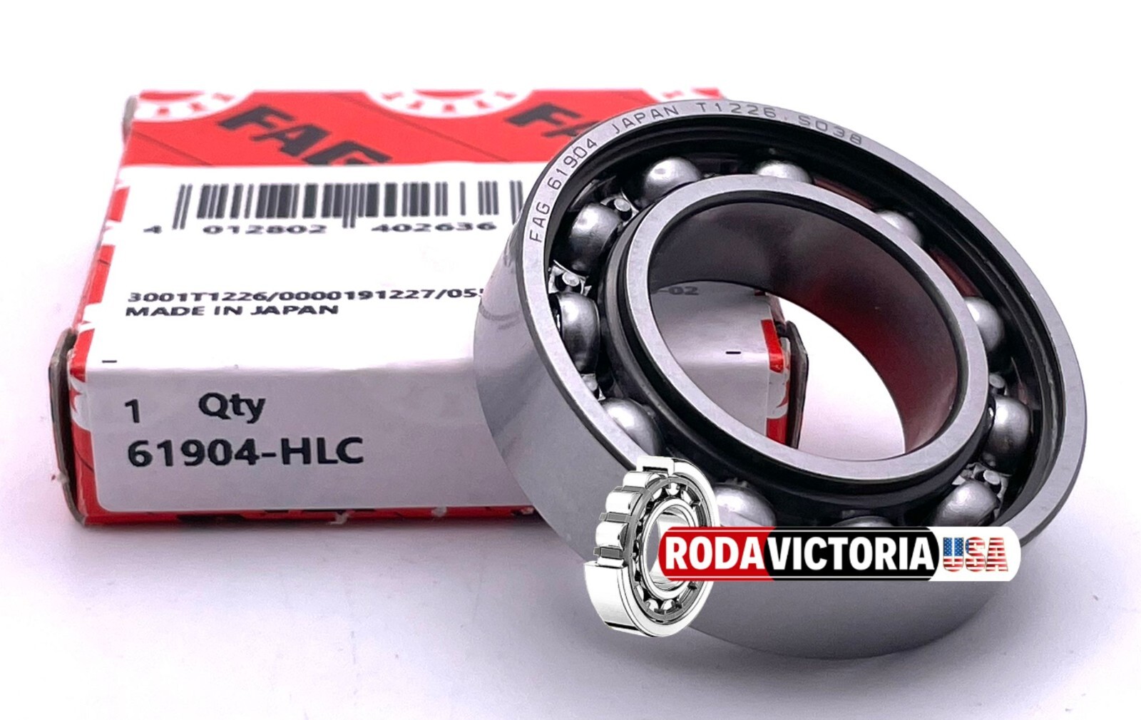 Ball bearing 20x37x9 61904-HLC FAG for sale online | eBay