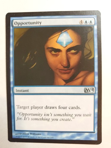 MTG Magic The Gathering Card Opportunity Instant Blue M14 | eBay