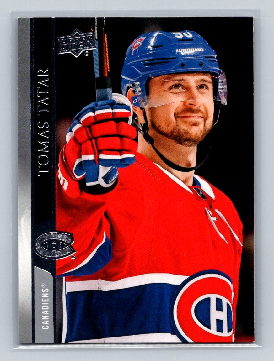 2020-21 Upper Deck #100 Tomas Tatar Montreal Canadiens | eBay