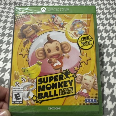 Super Monkey Ball Banana Blitz HD Microsoft Xbox One Video Game New ...