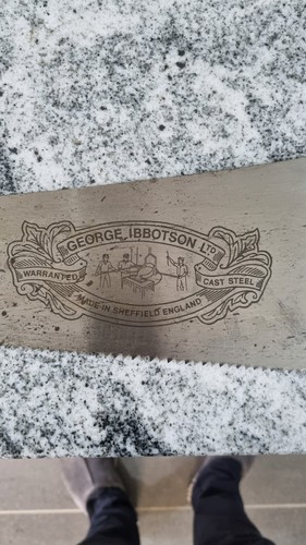 Vintage george ibbotson superior handsaw excellent condition | eBay