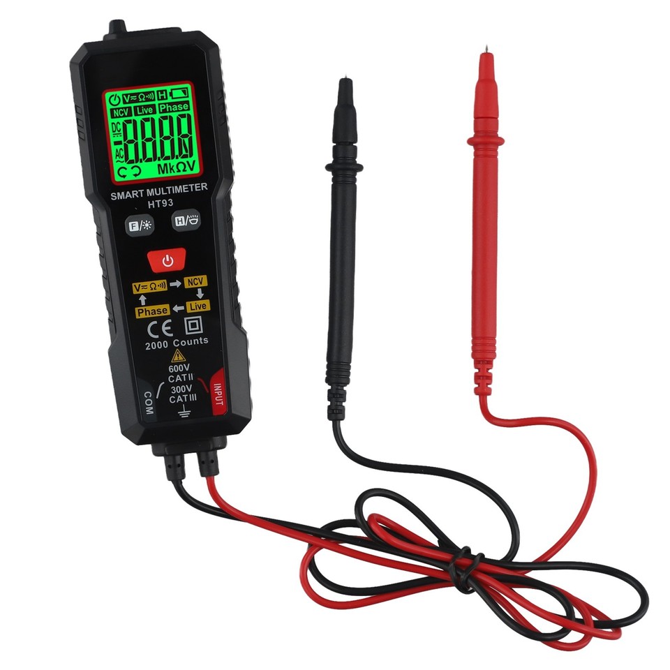 Digital Multimeter Auto Range Multimeter Auto Shutdown Low Battery ...
