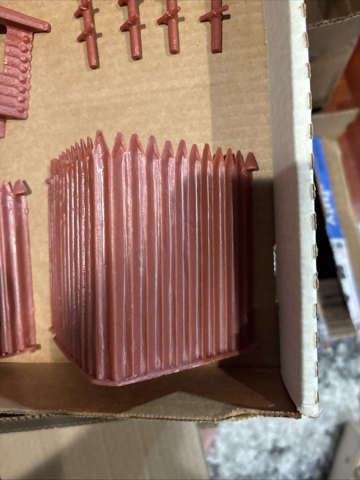 Vintage 1960's Marx Fort Apache Fort Parts Lot | eBay