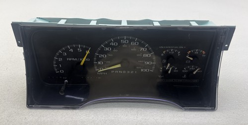 95-99 Chevy Silverado Suburban GMC Sierra OEM Speedometer Cluster 214K ...