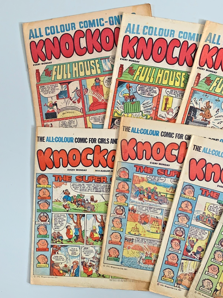 Knockout comic (7) Jul - Dec 1971, GD to VG | eBay UK