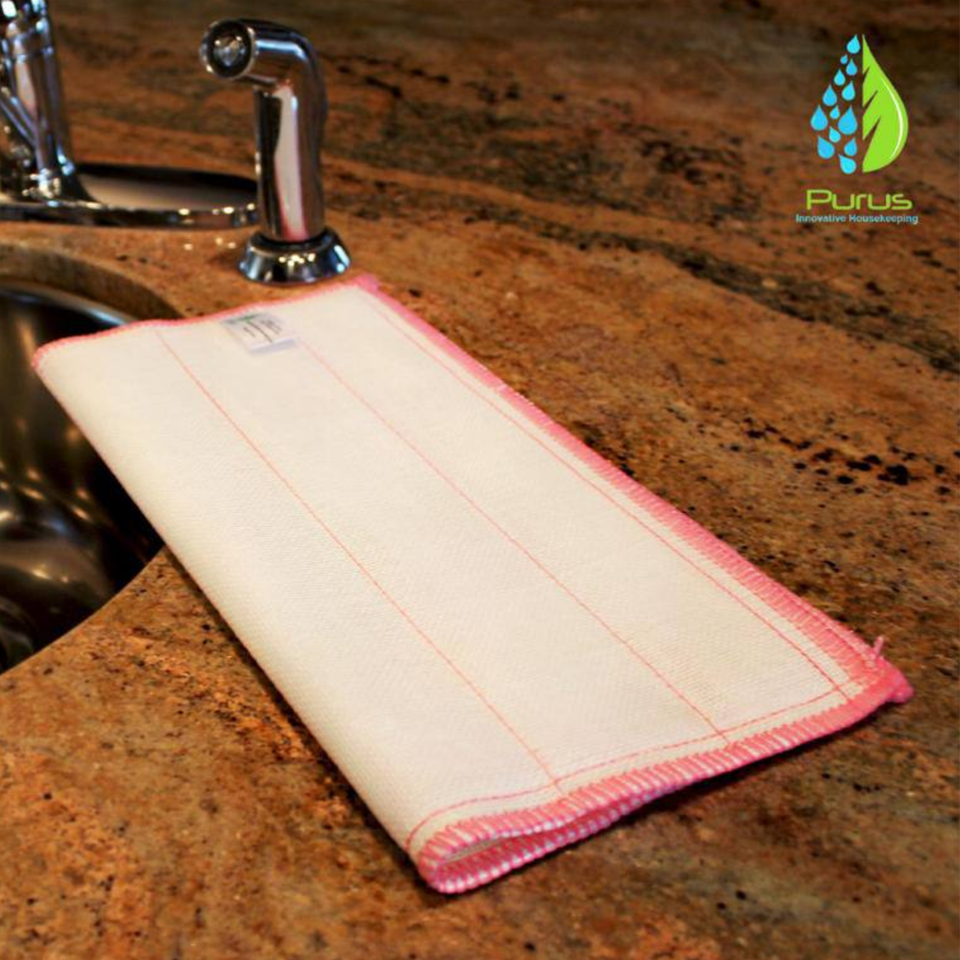 Eco-Friendly Wood Fiber Cleaning Cloths - Pack of 3 (12x12 inches) | eBay