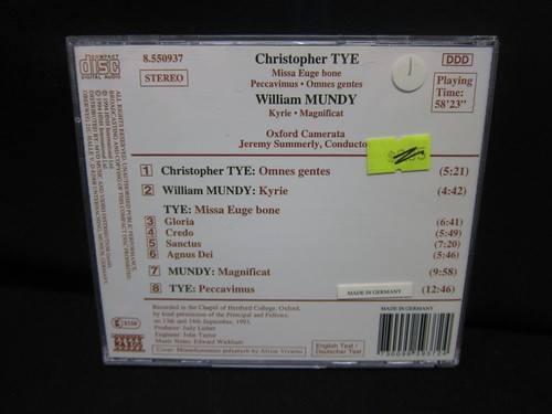Tye - William Mundy - Choral Works - NEAR MINT! | eBay