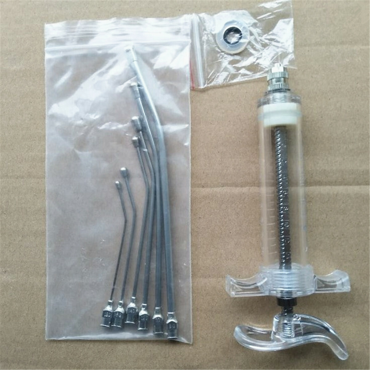 Veterinary Supplies Crop Feeding Kit - 6Pc curved gavage tubes & 1Pc ...